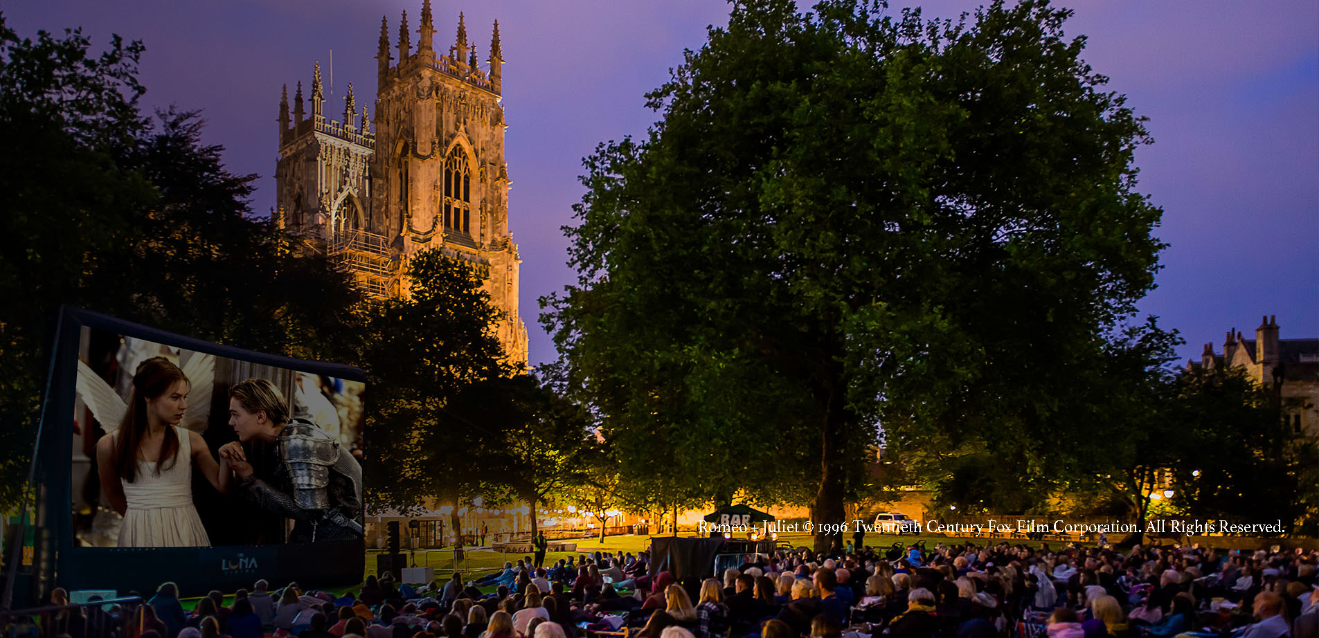 Luna cinema header | York Minster
